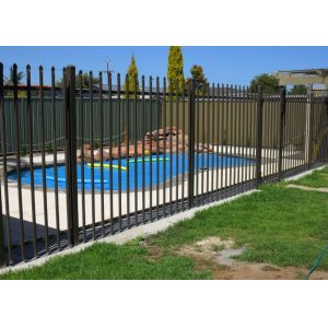 Quality Anti Corrosion Pool Security Fence , 2100x2400mm Galvanized Tube Fencing for sale