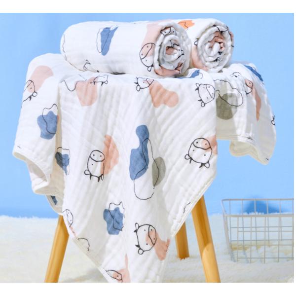 Quality 250GSM 6 Layer Gauze Blanket for sale