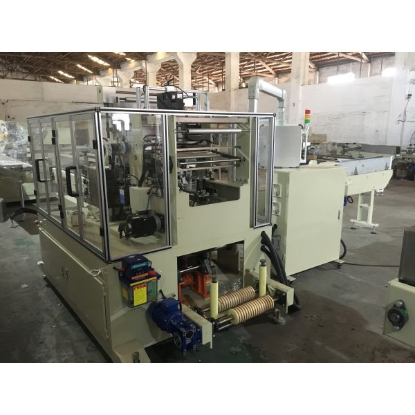 Quality Customizable Facial Tissue Packing Machine for CPP PE Double-Sided Heat Sealing Film 95-210L*80-110W*40-100H for sale