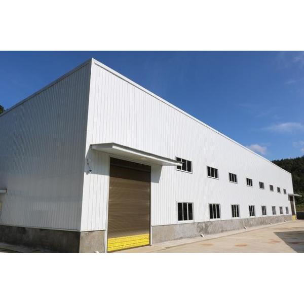 Quality Prefabricated Farm Building Warehouse with Steel Column Strength Steel for sale