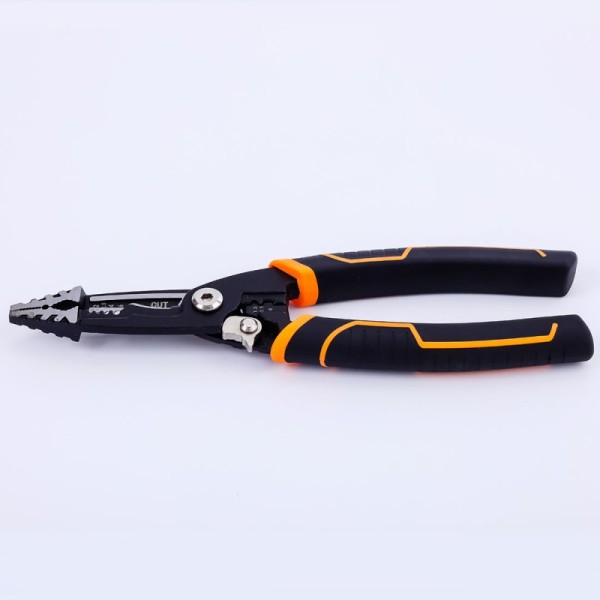 Quality Electrical Cable Stripper Pliers Wire Cutter Stripping Tool 7in1 15mm for sale