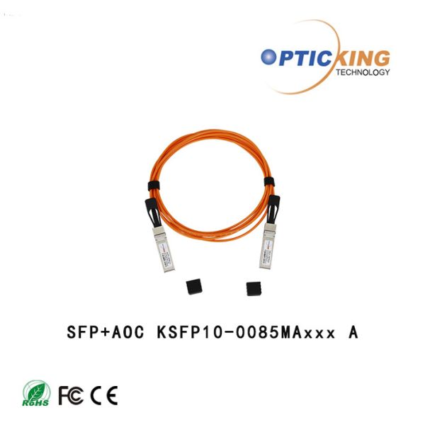 Quality 300m On OM3 MMF 400m On OM4 MMF 10G SFP+ AOC 10G AOC Cable for sale
