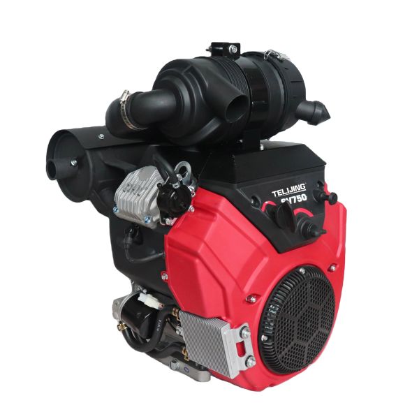 Quality High Speed OHV V-twin 4 Stroke 24hp 27hp 35hp Forced Cooling Gasoline Engine for Motor for sale