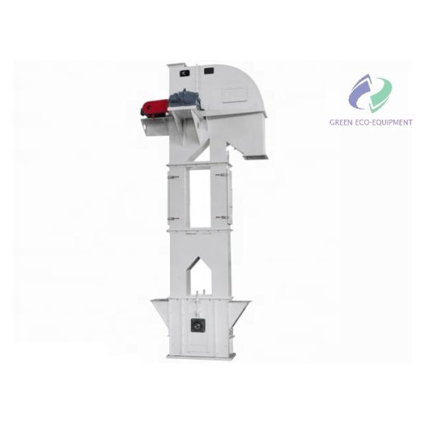 Quality High Speed Large Capacity Chain Bucket Elevator For Powder And Block Materials for sale