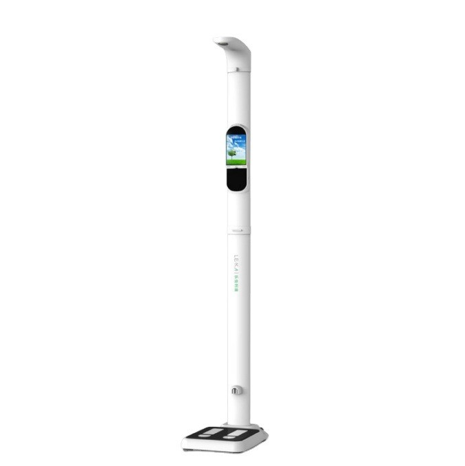 Quality Body Composition Analysis and Temperature Measurement with Standing Type Digital for sale