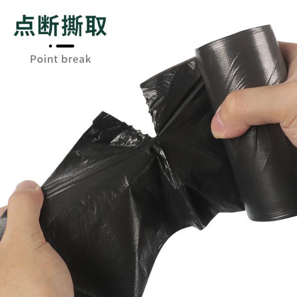 Quality Tear Resistant Recyclable HDPE Biodegradable Garbage Bags for sale