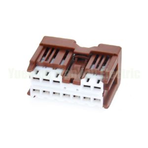 Quality 12 pin 6098-6956 Brown car wire connectors Female Auto Connector Wire to Wire for sale