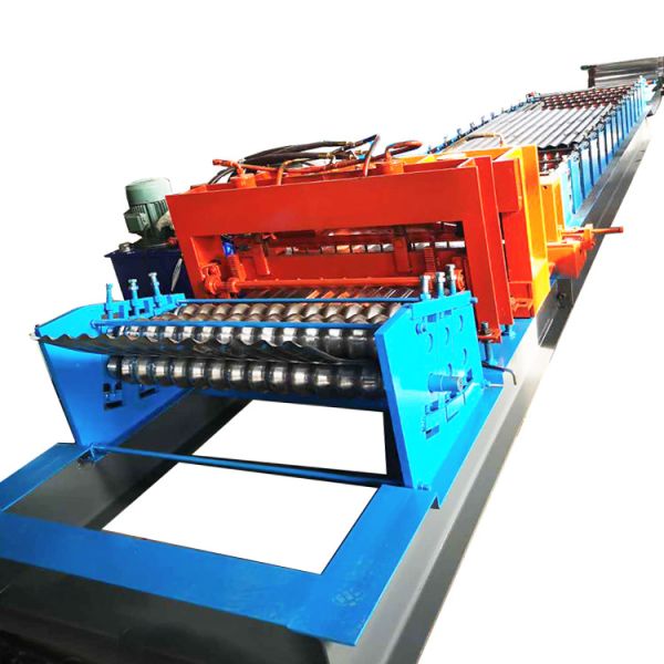Quality Corrugated Grain Storage Silo Wall Sheet Roll Forming Machine Metal Galvanized for sale