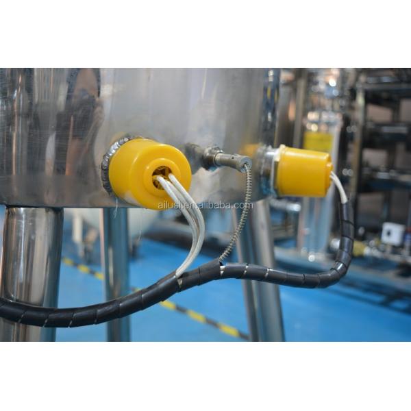 Quality Stainless Steel Mixing Tank Heating Raw Material Mascara Homogenizer Lipstick for sale