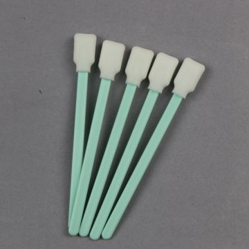 Quality No Lint Super Absorption Sponge Tipped Swab 125mm For Printer for sale