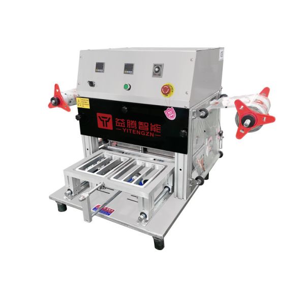 Quality 1600W Nitrogen Automatic Tray Sealing Machine 6061 Aluminum Alloy for sale
