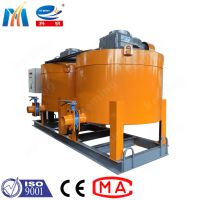 Quality 5.5Kw Two Barrel Cement Slurry Mixer Electrical Grouting for sale