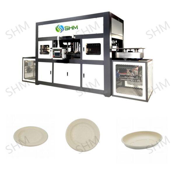 Quality Paper Tray Forming Machine Pulp Food Container Making Machine for sale
