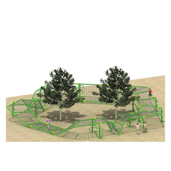 Quality Commerical Cargo Climbing Rope Net Outdoor Playground Kids Park for sale