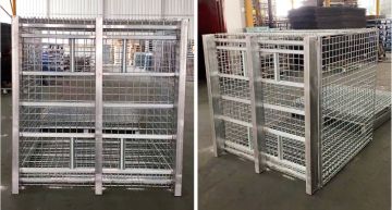 Galvanized Wire Mesh Container