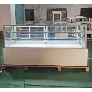 Quality Dessert Pastry Cake Display Refrigerator 2000x680x1200mm Cake Counter Fridge for sale