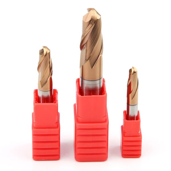 Quality R1.5 R4.5 Solid Carbide Ball End Mill Milling Cutter Lollipop Round End Mill for sale