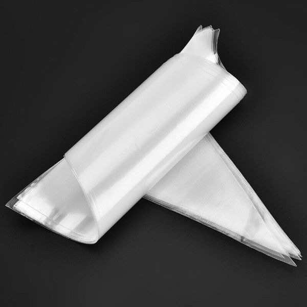 Quality 30*18cm Disposable Icing Nozzle Plastic Piping Bag For Party for sale