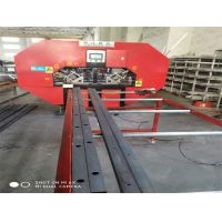 Quality High Speed PLC Hydraulic Automatic Square Tube Punching And Shearing Machine for sale