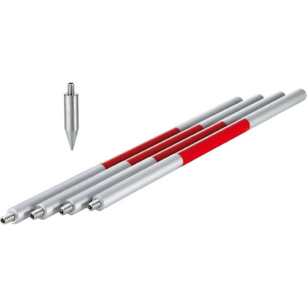 Quality GMP111 Mini Prism Pole Surveying 2.0mm Range Pole Surveying for sale