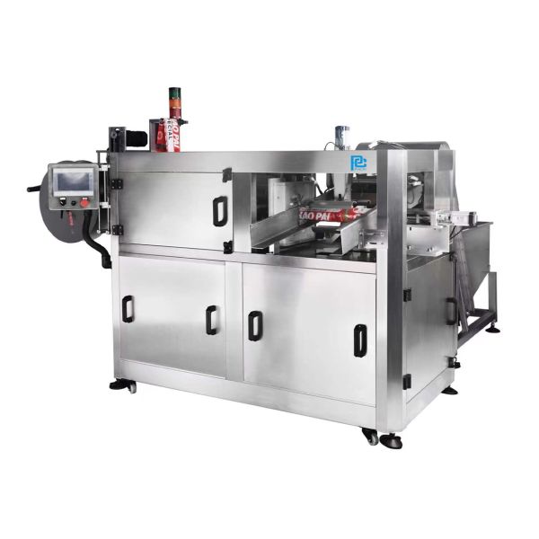 Quality PE Round Bottle Hot Air Sleeve  labeling Machine with Bushering Sleeve Function for sale