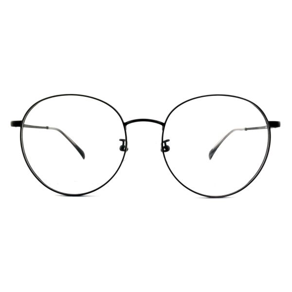 Quality FM2597 Durable Lightweight Metal Spectacles Frames Unisex Optical Round Eyewear for sale