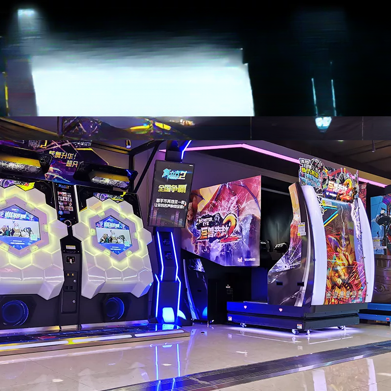 Factory production line of arcade game machines