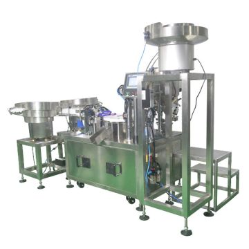 Quality 400 KG Capacity Glue Bait Syringe Filling and Capping Machine ± 1% Filling for sale