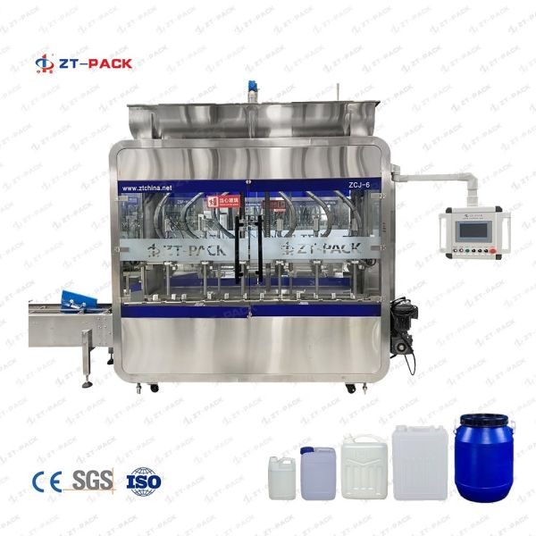 Quality Automatic Motor Oil Packaging Machine For Automotive Engine Oil Filling for sale
