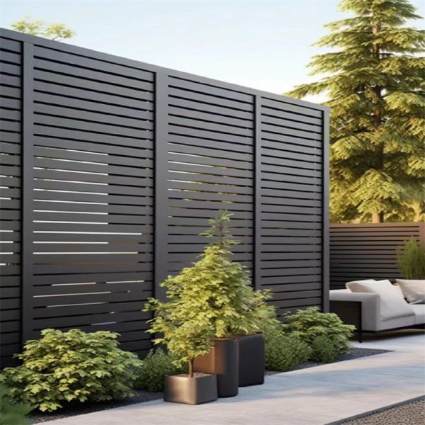 Quality Office Building Garden Flat black Balustrades Handrails for sale