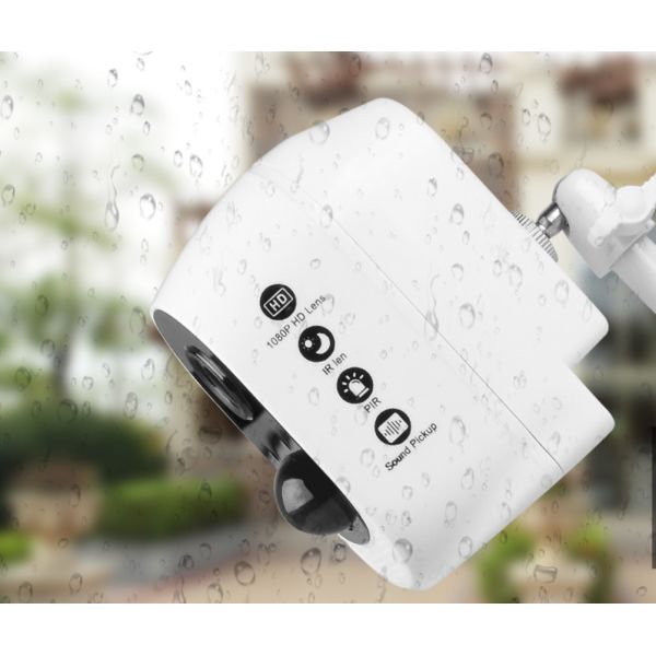 Quality IP66 Indoor&Outdoor Wireless Monitor IP Camera wifi 1080P HD smart Home Security  Surveillance Indoor Camera for sale