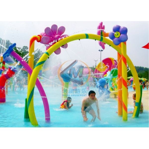 Quality Attractive Outdoor Splash Pad Circular Rings High Durability for sale