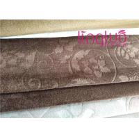 Quality Customized Pattern Jacquard Sofa Fabric / Pink Jacquard Fabric for sale