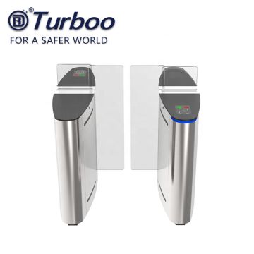 Quality TCP IP R485 Pedestrian Barrier Gate Access Control Automatic Sliding Barrier for sale