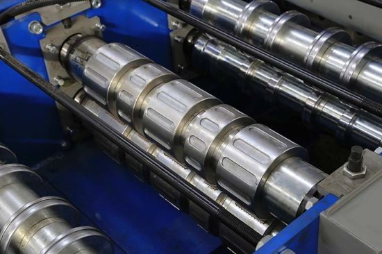 Quality Stable Running Steel Bar Truss Deck Roll Forming Machine H450beam Housing for sale