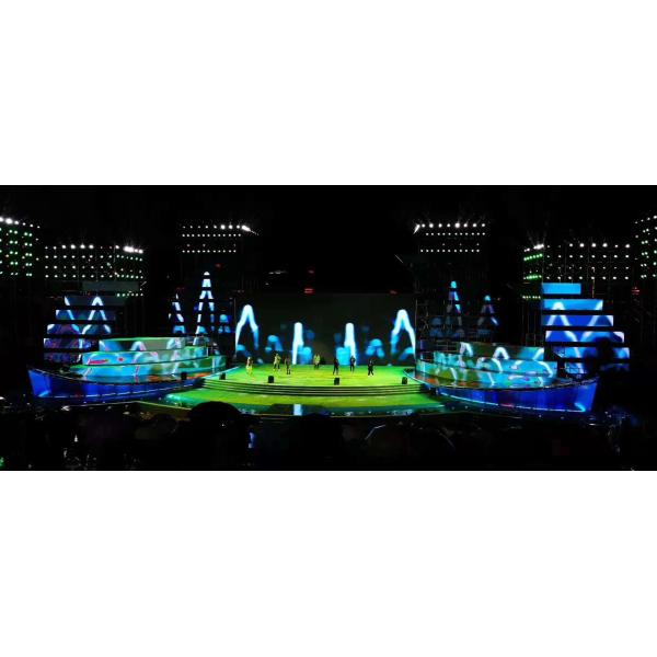 Quality 1R1G1B 5 Full Color Led Screen Stage Backdrop 00*1000mm Aluminum Slim Cabinet for sale