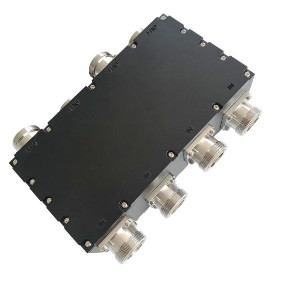 Quality 698-3800MHz 2in 2out DIN Female Hybrid Coupler for sale