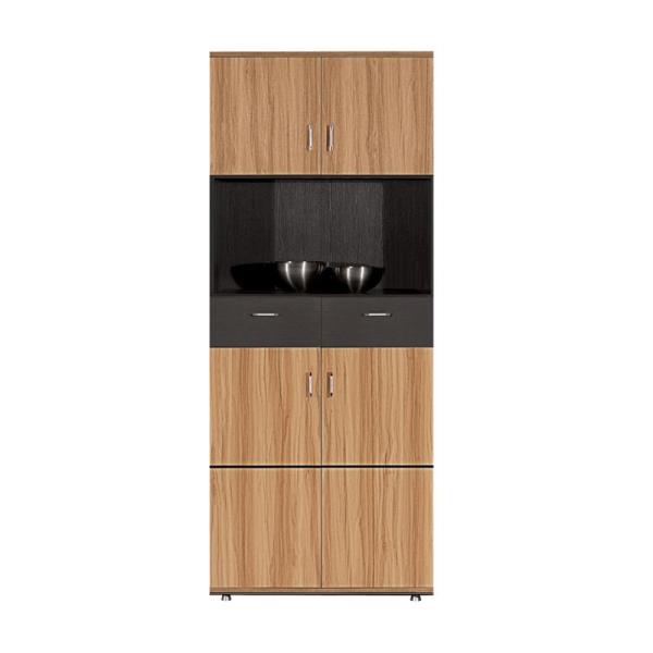 Quality Height Double Door Strong Office Bookcase Wooden Filing Cupboard for sale