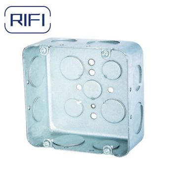 Quality Single Gang Electrical Conduit Boxes 2"X4" EMT Conduit Junction Box for sale