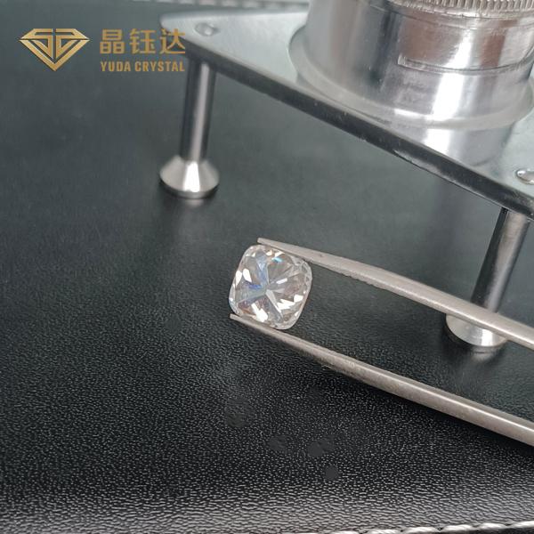 Quality 5 Carat 4 Carat 3 Carat Lab Made Diamond Rectangular Long HPHT Grown Diamonds for sale