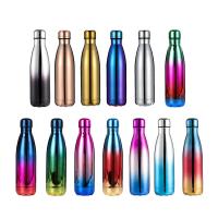 China 17OZ Cola Shaped Insulated Stainless Steel Water Bottle factory