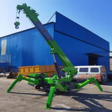 Quality 5ton EPA engine Spider Crawler Crane With Hydraulic Telescopic Outrigger for sale