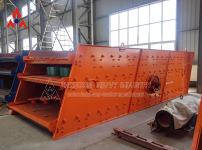 Quality Large capacity Mining Equipment Rock vibrating screens factory price with capacity 400t/h for sale