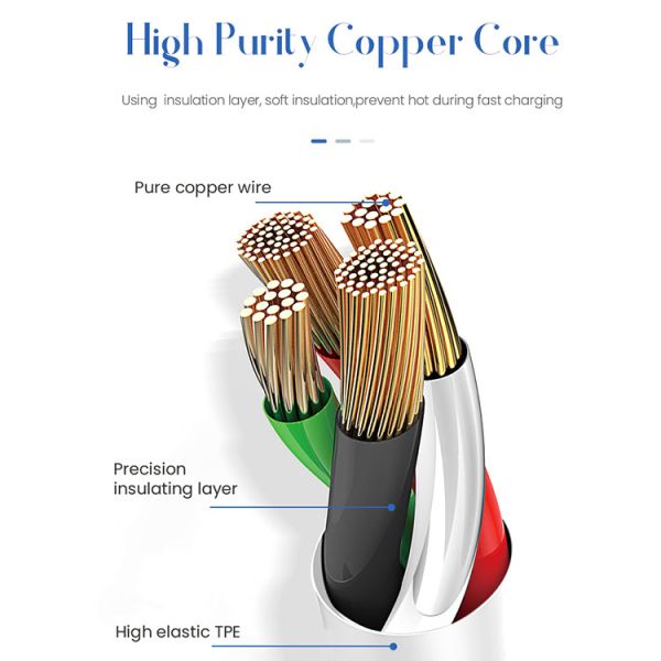 Quality USB 2.0 Type C Cable for High-Speed Data Transfer and Fast Charging and Power for sale