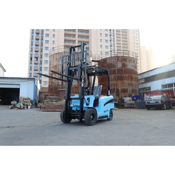 Quality Custom Cordless 2 Ton Electric Forklift With 3 Stage Mast Forklift Truck Electric for sale