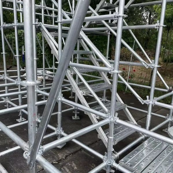 Quality Sturdy Industrial Ringlock System Scaffolding Q235 Steel Construction for Safe for sale