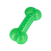 Quality Teeth Cleaning Bone Shape Soft Natural Rubber chewing TPR Dog Toys for sale
