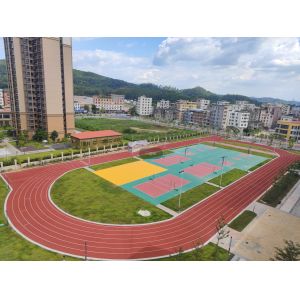 Quality All-Weather Performance Full Pour Polyurethane Plastic Runway With High Friction for sale