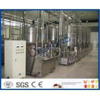 Quality Yogurt Processing Plant Yogurt Processing Equipment 5 - 200 TPD Full Automatic for sale
