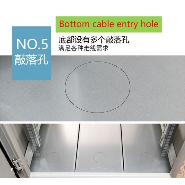 Quality Customized Logo 42u SPCC Cold Rolled Steel Outdoor Waterproof Network Server for sale